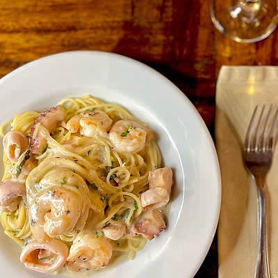 Pasta Frutos del Mar – NUESTRO MENÚ